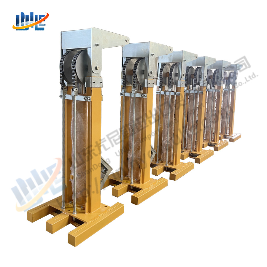 Customized square column container hydraulic lifting system Container ...