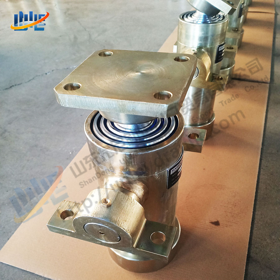 Single acting multi stage hydraulic cylinder kit telescopic hydraulic ...