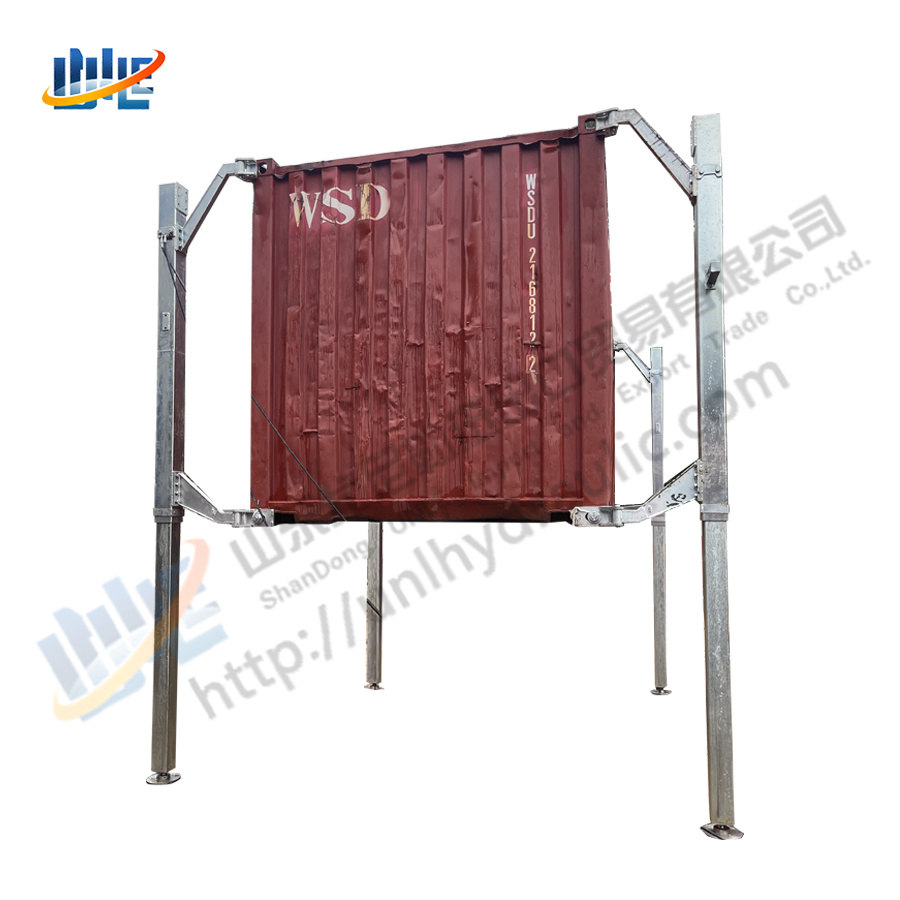 35 tons container automatic lifting device hydraulic hoist lift system ...
