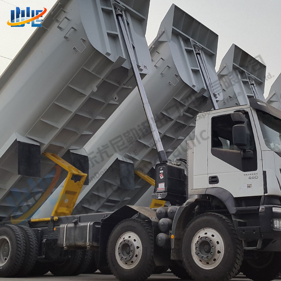 Front-End Telescopic single acting multi stage hydraulic cylinders for ...