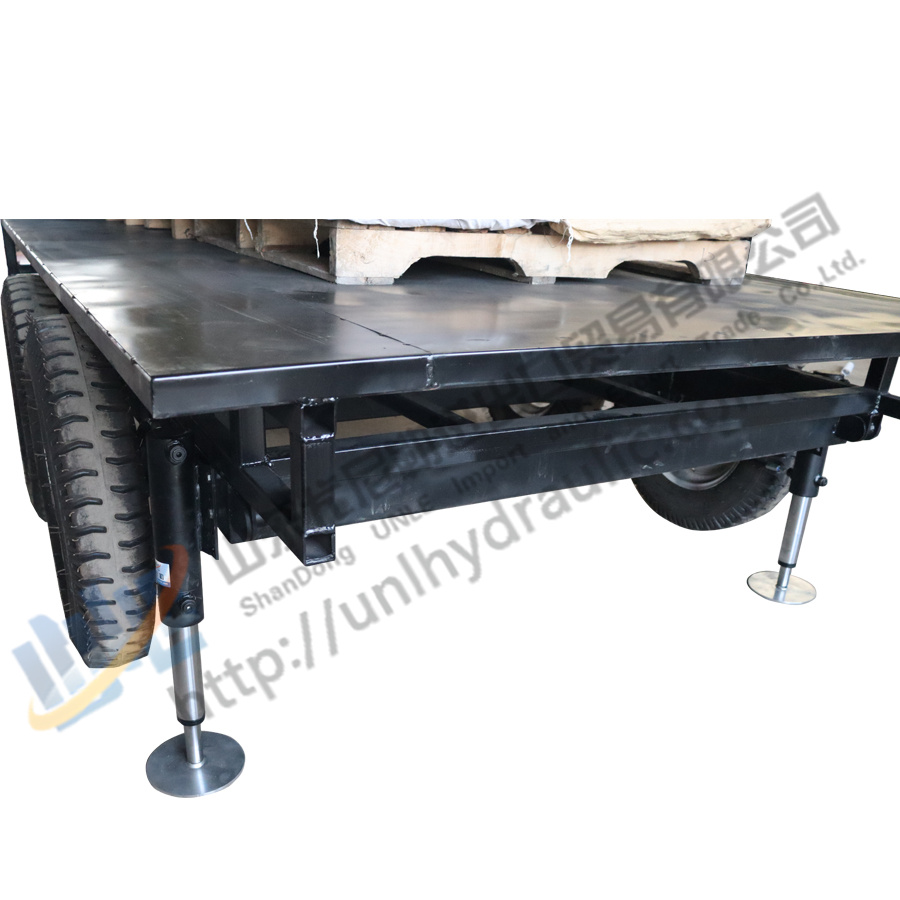 RV hydraulic self-leveling system with hydraulic cylinders for European ...