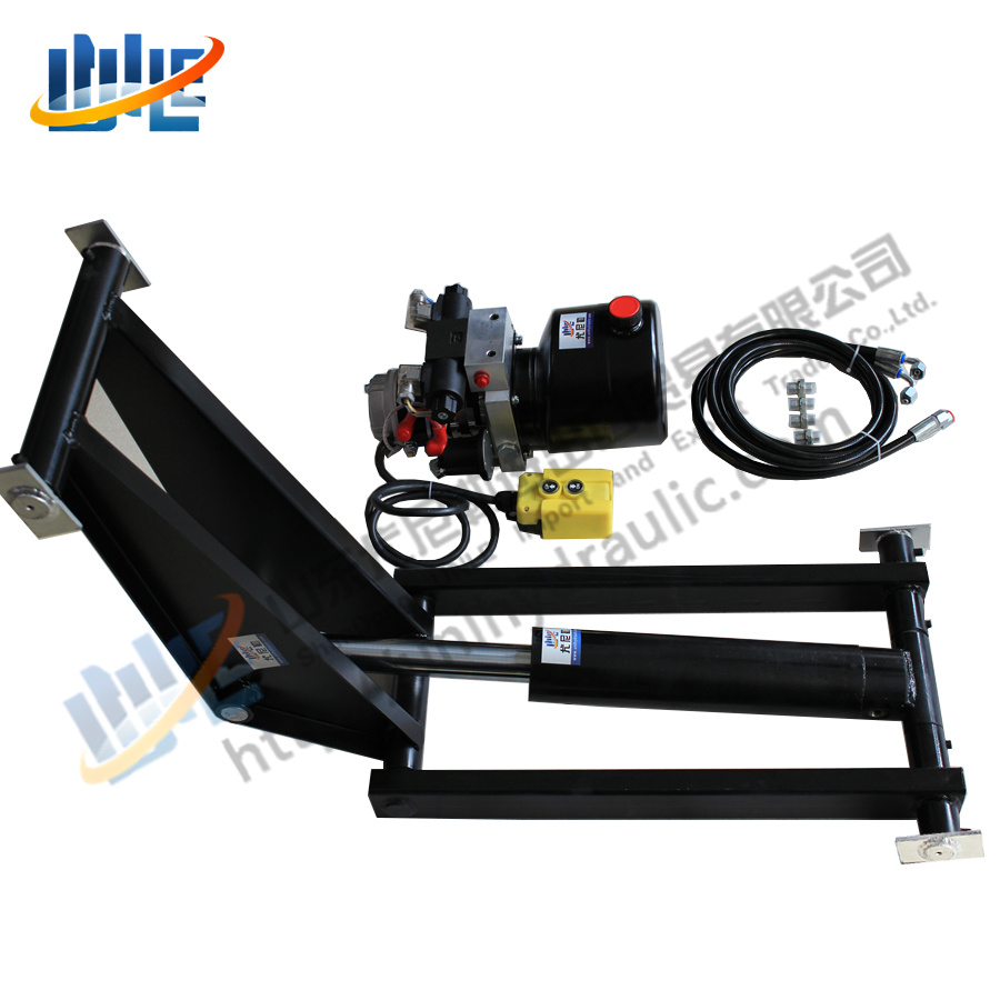 double acting telescopic hydraulic cylinders scissor hoist lifting system for truck - Buy Double ...