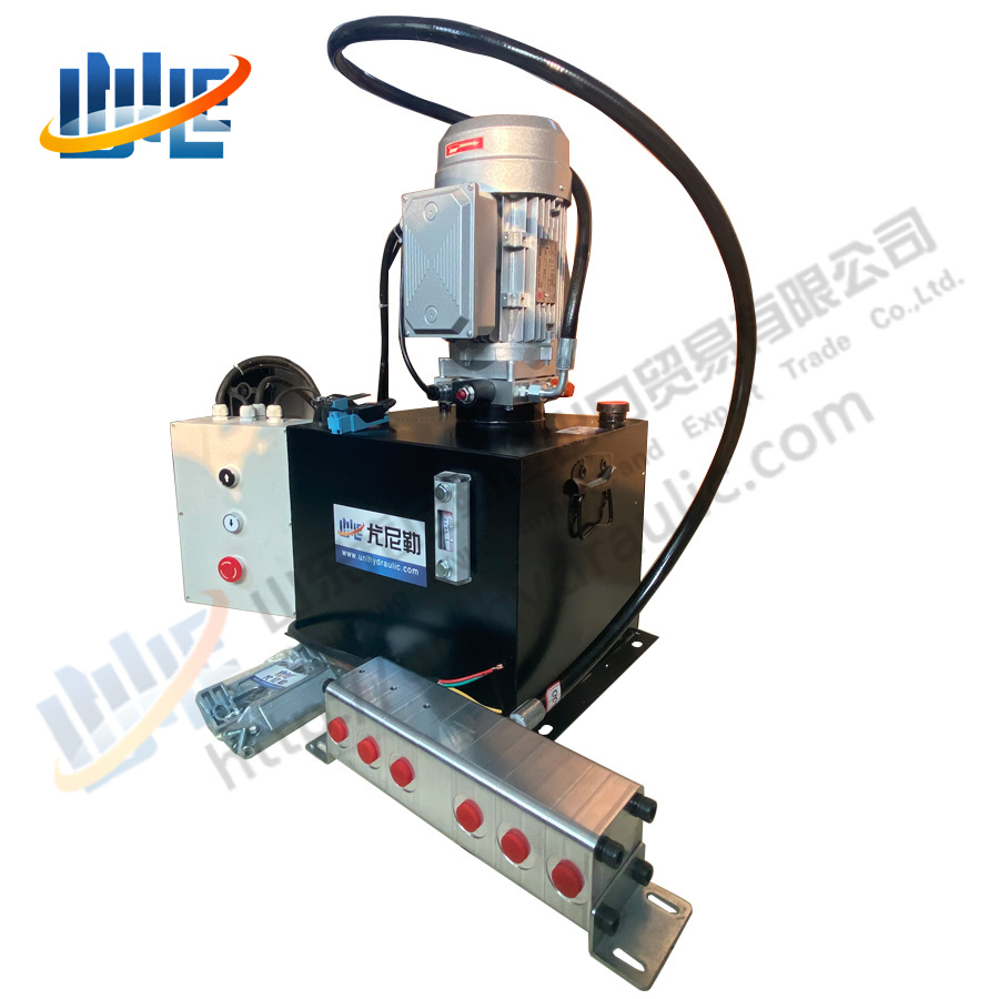 Top Quality 12v dc portable hydraulic power unit for dock leveler lift ...