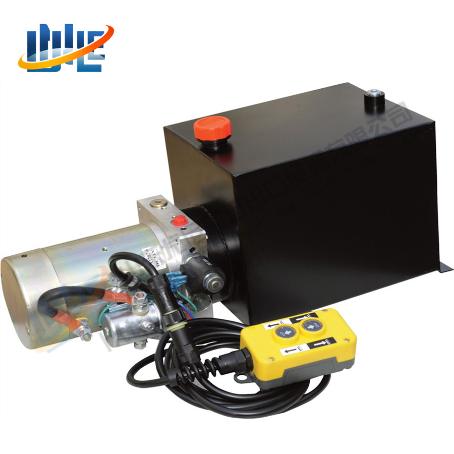 Customized Remote Control hydraulic power unit 12v hydraulic pump power ...