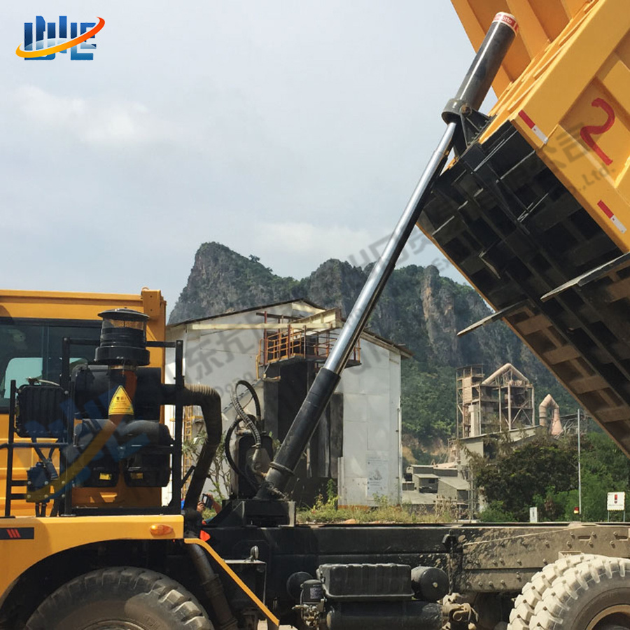 Telescopic multi stage Durable Front End hydraulic cylinder for ...