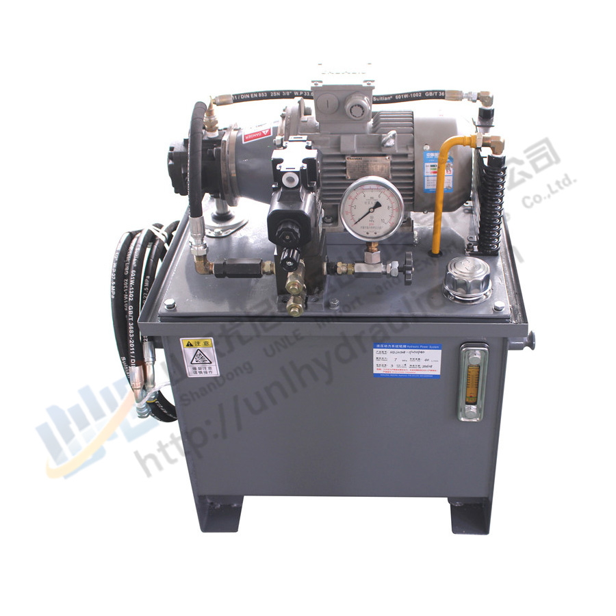 Multi-function hydraulic power unit hydraulic power station with ...