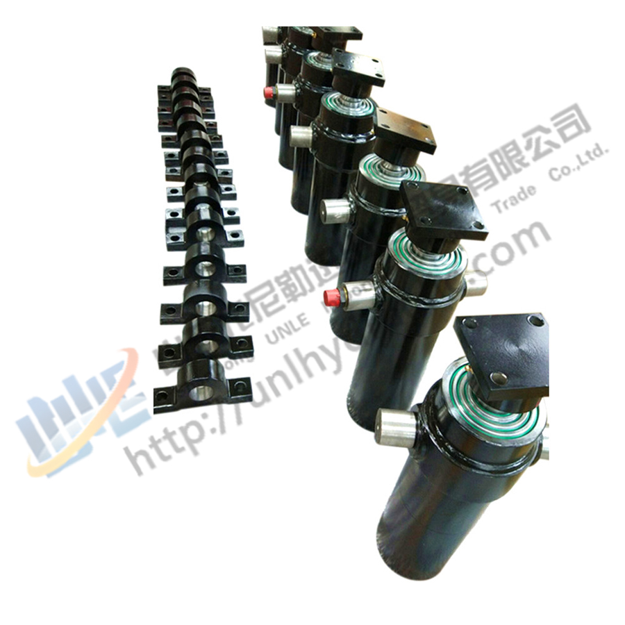 Supply Dump Truck Trailer Piston Rod Lift Vehicle Hydraulic Cylinder ...