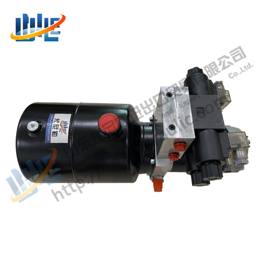12 V1.6KW Volt Hydraulic Cylinders Pump Motor Double Acting Unit with ...