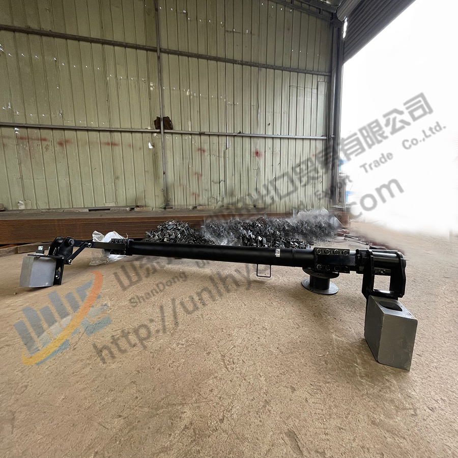 Container lifting system outrigger two way steel hydraulic cylinder ...