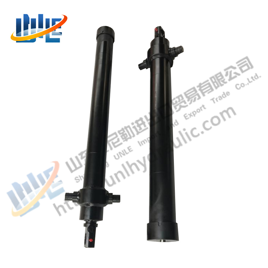 7ton 12ton dump trailer hydraulic multistage cylinder invert telescopic ...