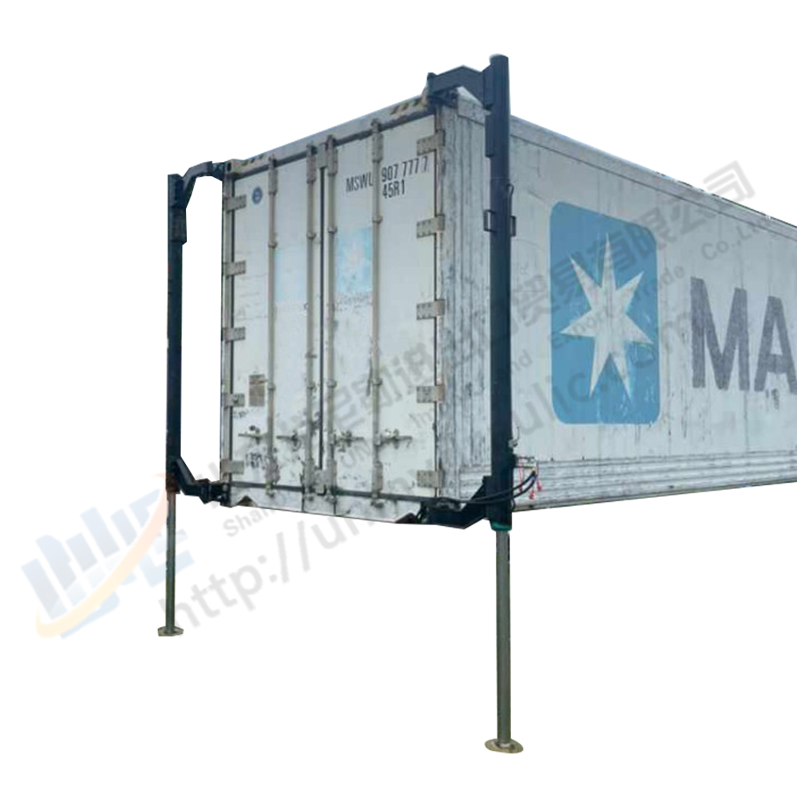 stage solutions for containers hydraulic cylinder outdoor shipping ...