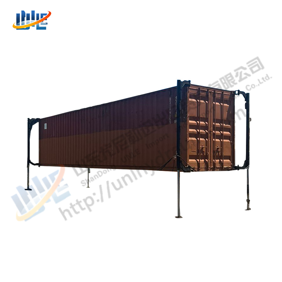 Forklift type hydraulic lifting system container lifting crane ...
