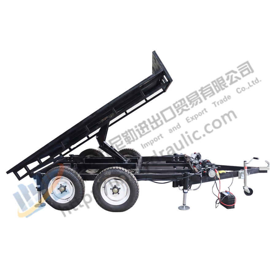 High quality 10 ton dump truck lift double acting hydraulic cylinder ...