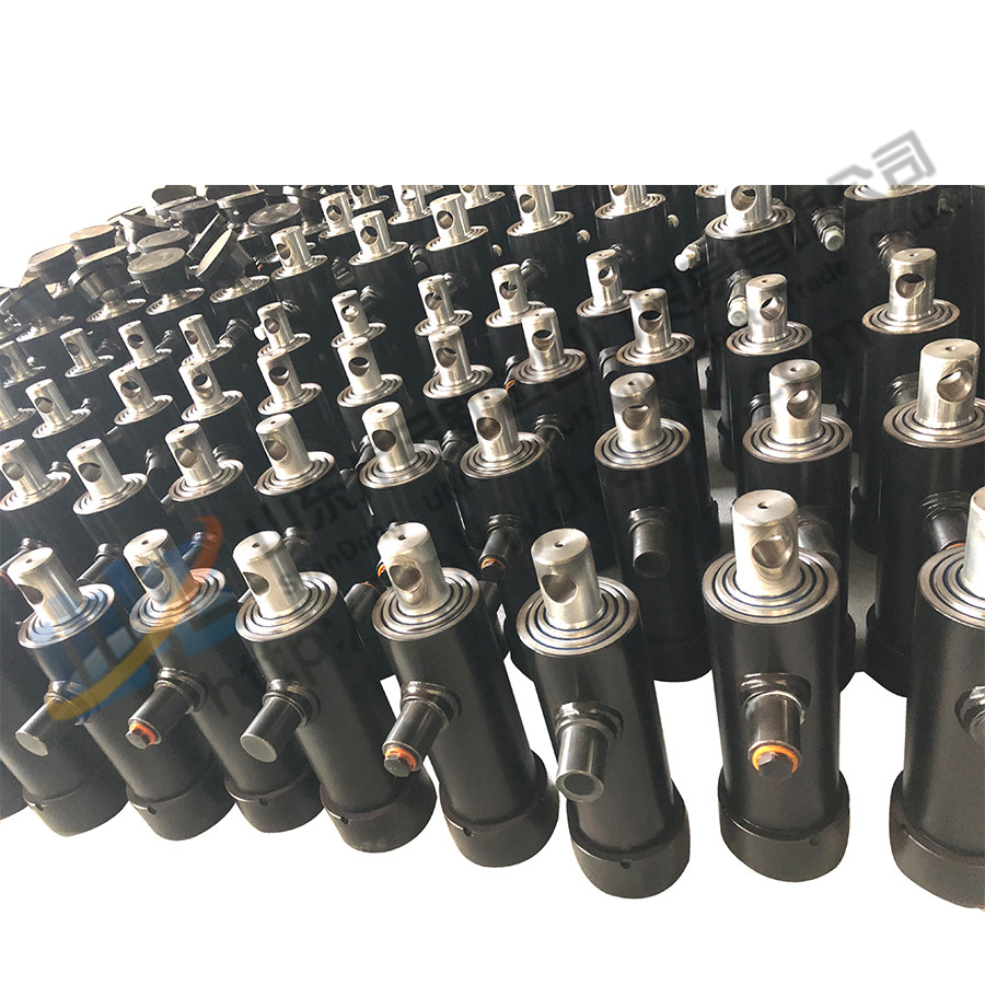 Hydraulic rams single acting piston rod hydraulic cylinder for tipper ...