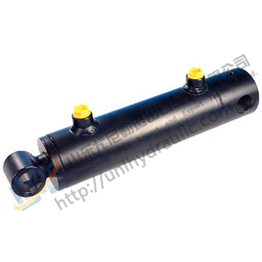 Double hydraulic ram cylinder for lorry tail gate with tailgate ...