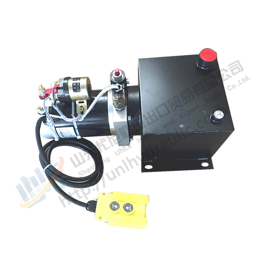 12v 24v dc double acting hydraulic power unit for tipper trailer - Buy ...