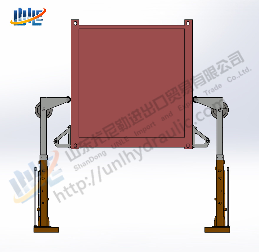 Shipping container unload hydraulic power system for lifting shipping containers - Buy Shipping ...