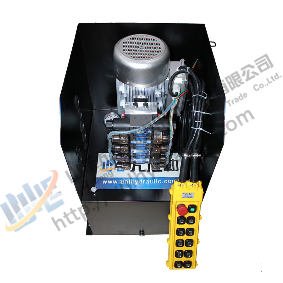 Contain lifting system outrigger two way telescopic hydraulic cylinder ...