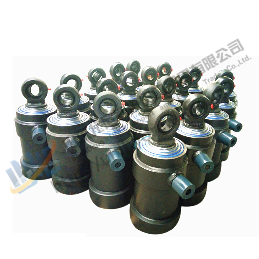 3-20 ton hoist dump truck telescopic hydraulic cylinder for tripper ...